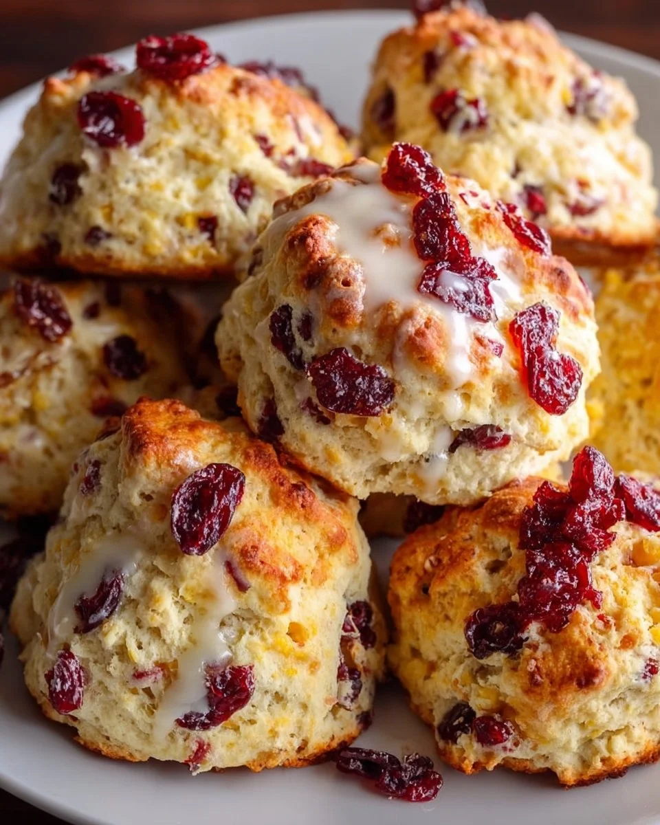 Cranberry Orange Scones